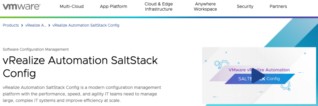 Let's talk about vRealize Automation SaltStack Config - dutchvblog